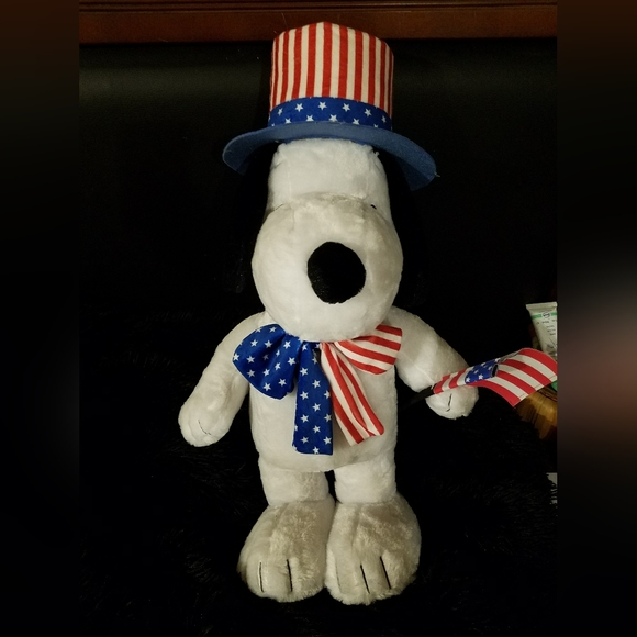Toys | Snoopy Usa 24 Inch Plush | Poshmark